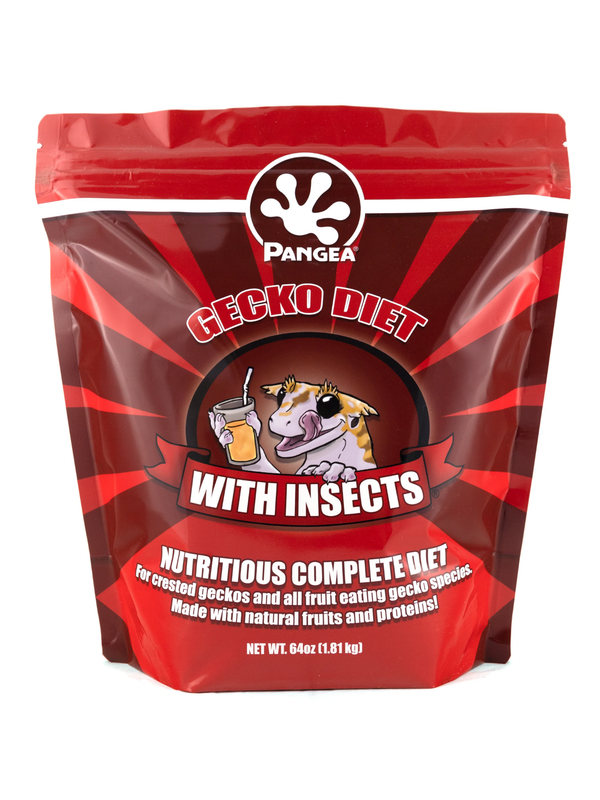 Pangea Gecko Diet with Insects™ - RED (64 oz.) – Shop Reptifiles